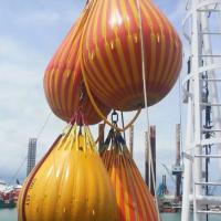 China Adjustable High Durability Water Weight Bag 10-150 Tons for sale