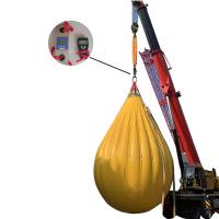 China 25 Tons Fast Draining Crane Load Test Water Bags Corrosion Resistant Long Lasting for sale