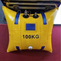 China Underwater Air Lift Bags Reliable Sealing High Strength Webbing Stable Buoyancy for sale