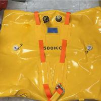China Underwater Air Lift Bags Reliable Sealing High Strength Webbing Stable Buoyancy for sale