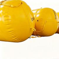 China Marine Grade PVC Underwater Air Lift Bags with Anti Abrasion and Stable Load Support for Salvage Operations for sale