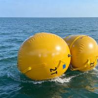 China Reinforced Nylon Fabric Marine Buoyancy Bags with 200kg to 50 Tons Lifting Capacity and PVC Coating for sale