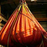 China 50T Capacity Water Weight Bag with Corrosion Resistant Material and High Strength Lifting Loops for sale