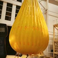 China 50T Capacity Water Weight Bag with Corrosion Resistant Material and High Strength Lifting Loops for sale