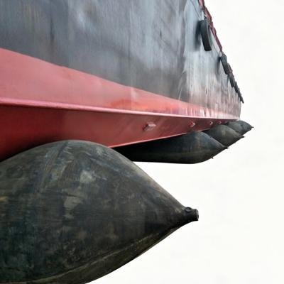 China Pressure Resistant Corrosion Resistant Easy Operation Ship Launching Airbag Inflatable Marine Airbag for sale
