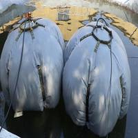 China Heavy Duty Reinforced Underwater Salvage Bags with 1-100 Tons Buoyancy and Corrosion Resistant Marine Salvage Airbags for sale