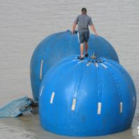 China Marine Salvage Airbags with 1-100 Tons Buoyancy Made from PVC Coated Polyester Fabric Compliant with IMCA D016 Standard for sale