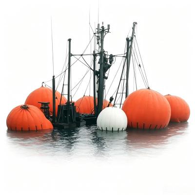 China Marine Salvage Airbags with Superior Lift Capacity Abrasion Resistant for Secure Handling for sale