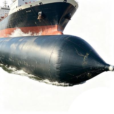 China Large Load Bearing Superior Aging Resistance Flexible Inflatable Ship Launching Balloon Marine Airbag for sale