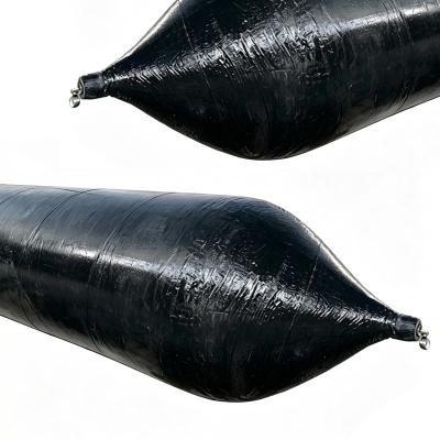 China Low Rolling Friction Reinforced End Sealing Uniform Force Distribution Ship Launching Balloon Marine Airbag for sale