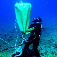China Heavy Duty Lift Bag with High Load Capacity Abrasion Resistant and Easy Deployment for Underwater Operations for sale