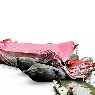China Marine Rubber Airbag High Tensile NR ISO14409:2011 Standard for Long Service Life Ship Launching for sale