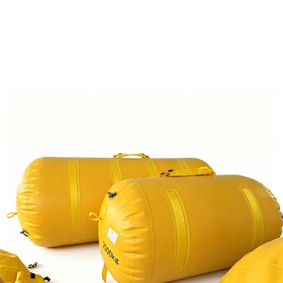 China Underwater Lift Bags with PVC Coating Fabric and 200kg to 50 Tons Lifting Capacity in Cylindrical Type for sale