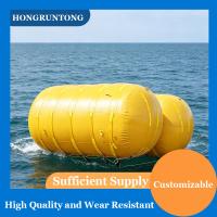 China Underwater Lift Bags with PVC Coating Fabric and 200kg to 50 Tons Lifting Capacity in Cylindrical Type for sale