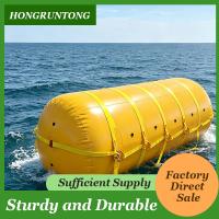China Underwater Lift Bags with PVC Coating Fabric and 200kg to 50 Tons Lifting Capacity in Cylindrical Type for sale
