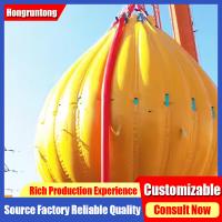 China Water Weight Bag with High Tensile PVC Material for Easy Filling and Draining in 1T - 150T Capacity for sale