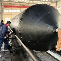 China Strong Buoyancy Leak Proof Durable Inflatable Marine Airbags for Ship Launching and Salvage for sale