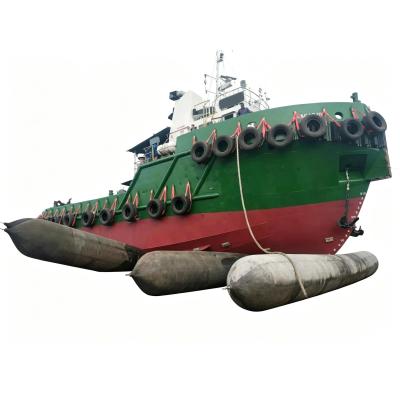 China High Tensile Strength Reusable Long Lifespan Inflatable Marine Airbags for Ship Launching for sale