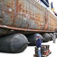 China Heavy Duty Ship Launching Balloon and Ship Launching Airbag with High Strength for Long Service Life for sale
