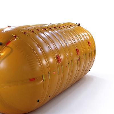 China High Buoyancy Inflatable Salvage Tubes and Underwater Lift Bags with Durable PVC Coated Fabric for Easy Deployment for sale