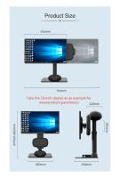 China Neck Health Electric Laptop Mount Arm Lifting Rotating Automatic for sale