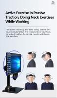 China Button Control Neck Therapy Instrument  Of Laptop LCD Monitor Mount To Relax Neck Pain for sale