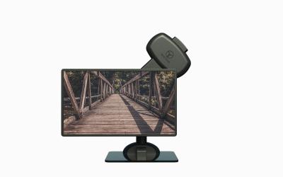 China Electric Rotating Monitor Laotop Mount Arm Stand To Prevent Neck Stiff for sale
