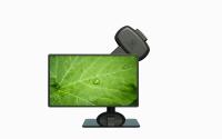 China Electric Lifting Rotating Monitor Screen Mount Stand To Relieve Neck Stiff for sale