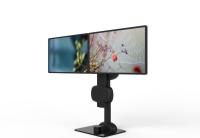 China Electric Lifting Rotating Dual Monitor Arm Stand For Relieve Neck And Lumbar Pain for sale