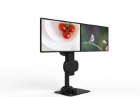 China Eletric Lifting Rotating Dual Monitor  Stand For Relieve Neck And Lumbar  Pain for sale