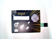 China Embossed Digital Printed Overlays For Tactile Feedback And Durability for sale