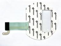 China Highly Versatile ESD Membrane Panel Switches For Chemical Resistance With Waterproof Back Adhesive for sale