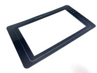 China Custom Design Membrane Switch Graphic Overlay 3M Film Labels With Transparent Window for sale