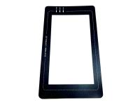China Custom Design Membrane Switch Graphic Overlay 3M Film Labels With Transparent Window for sale