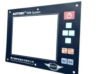 China Sub Surface Printing Front Overlay Graphic With Sony Adhesive Poly Dome for sale