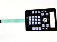 China Gossly Transpent LCD Screen Membrane Touch Switch With Metal Dome for sale