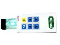 China Harsh Finish Membrane Keypad Switch With Blind Spot Button For Automotive Controls for sale