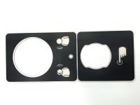 China Polycarbonate Chrome Ink Printing Front Overlay Graphic For Medical Equipment for sale