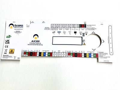China Multi Colors Sony Adhesive Digital Graphic Overlay For Environmental Monitoring for sale