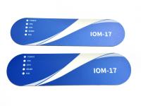 China Hard Polycarbonate Membrane Switch Graphic Overlay With Customized Design for sale