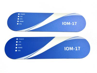 China Hard Polycarbonate Membrane Switch Graphic Overlay With Customized Design for sale