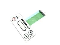 China 240gm Trip Force 3 Contact Domes LED Membrane Switch With ROHS Compliant for sale