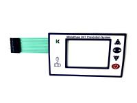 China Velvet Texture Membrane Keypad Panel Dome External Adhesive For Wireless for sale