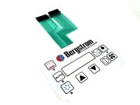 China Customize Tactile Membrane Switch With Two Flex Ribbon Cables Design for sale