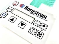 China Customize Tactile Membrane Switch With Two Flex Ribbon Cables Design for sale
