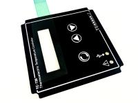 China 7 Way 0.1Pitch Single Row Crimp Housing Membrane Keypad With LED For Temperature Controller for sale