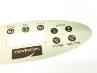 China Matrix Sealed Industrial Membrane Switches 1mm Pitch With Led Embedded for sale