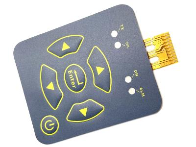China Raim Embossing Metal Dome Backlit Membrane Switch Energy Saving For Siemens for sale