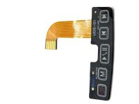 China Texture Mylar Side LED Backlight Membrane Switch With Molex 0.5MM Pitch for sale