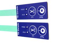 China EL Backlit Poly Tactile Membrane Switch Customized For Household Appliances for sale